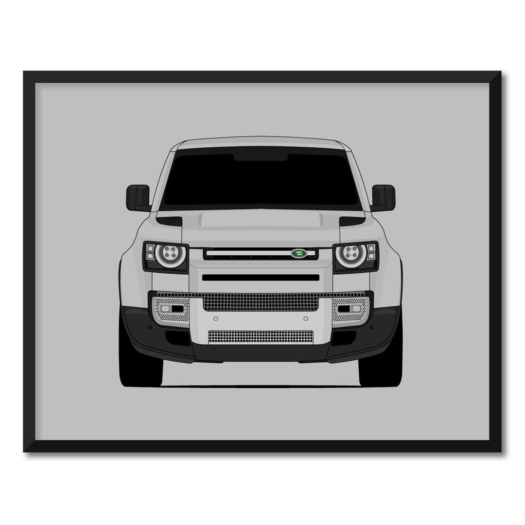 Land Rover Defender (2020-present) Car Poster Print Wall Art Decor CX1 ...