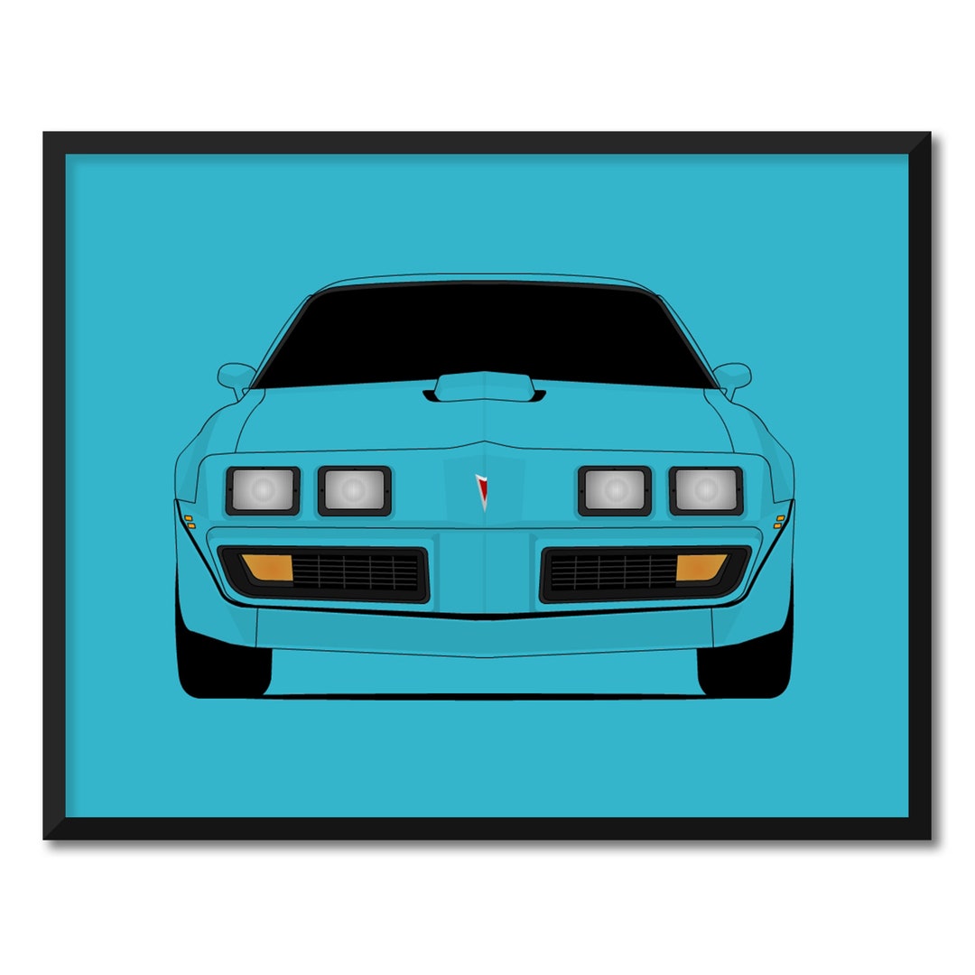 Pontiac Firebird Trans Am (1979-1981) Car Poster Print Wall Art Decor ...