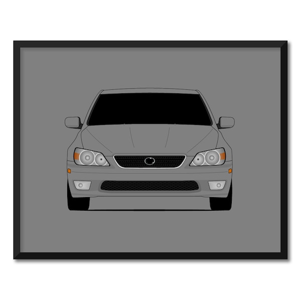 Lexus Is300 Poster - Etsy