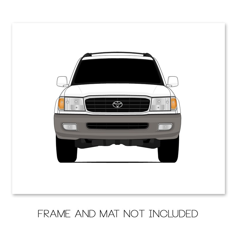 Toyota Land Cruiser (1998-2002) J100 Poster Print Wall Art Decor CX1 - Etsy