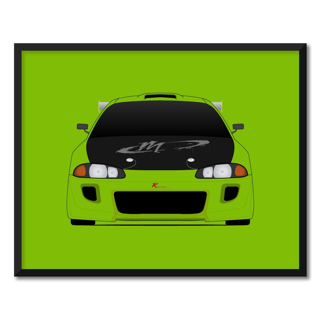 Mitsubishi Eclipse 2G DSM (1995-1999) Fast and the Furious Inspired Car ...