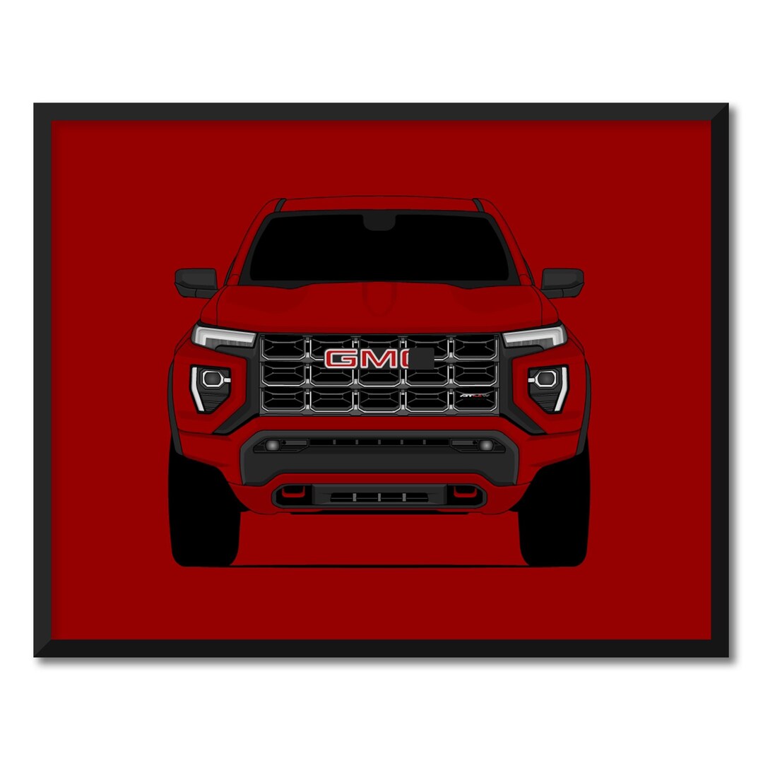 GMC Canyon (2023-present) Car Poster Print Wall Art Decor CX1 (unframed ...