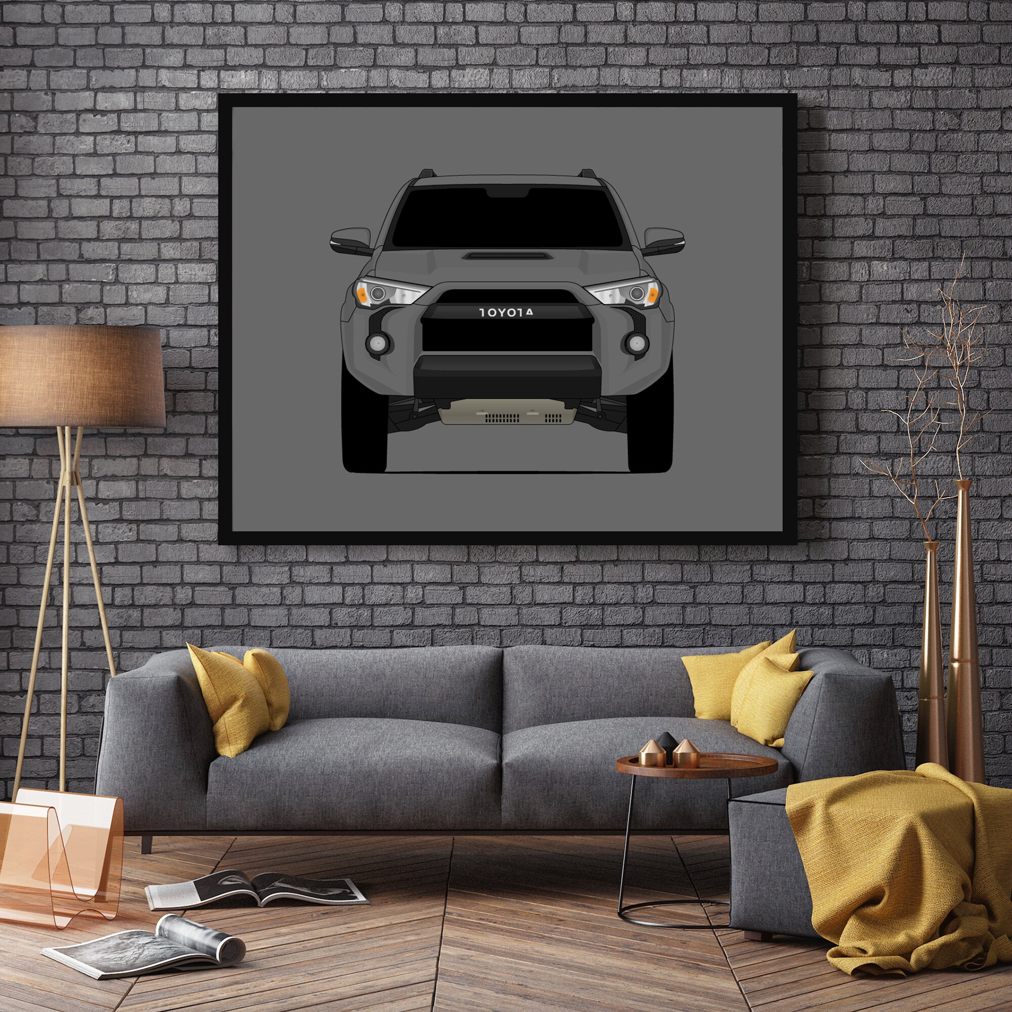 Toyota 4runner TRD (2014-present) 5th Generation Car Poster Print Wall ...