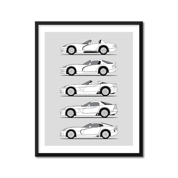 Dodge Viper - Etsy