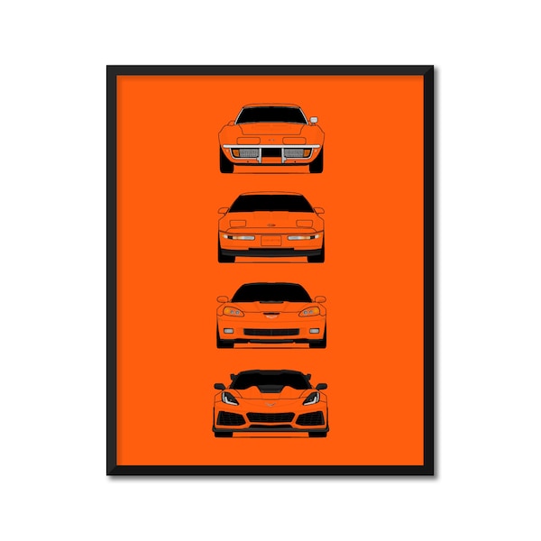 Corvette Zr1 Poster - Etsy