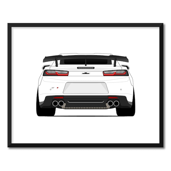 Chevy Camaro ZL1 1LE 2017-2019 6th Generation rear - Etsy