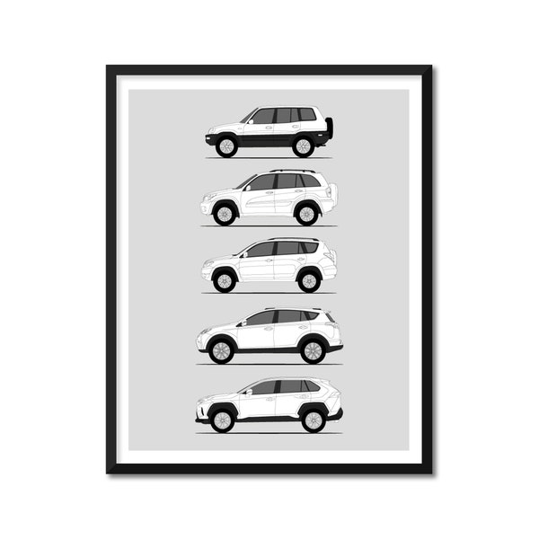 Toyota Rav4 Decals - Etsy