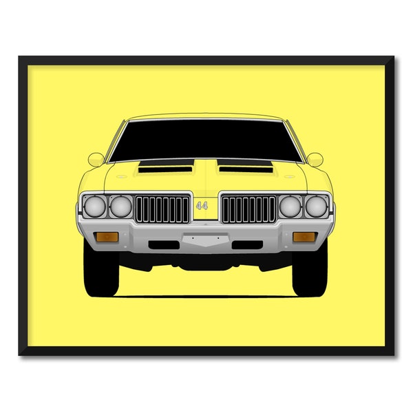 Oldsmobile 442 Art - Etsy