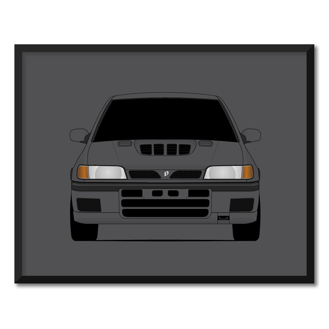 Nissan Pulsar GTI-R (1990-1994) Inspired Car Poster Print Wall Art ...