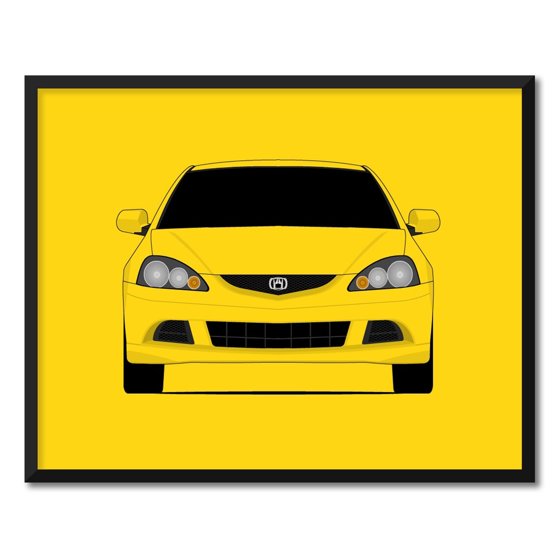 Acura Integra RSX Inspired Poster Print Wall Art Decor | Etsy