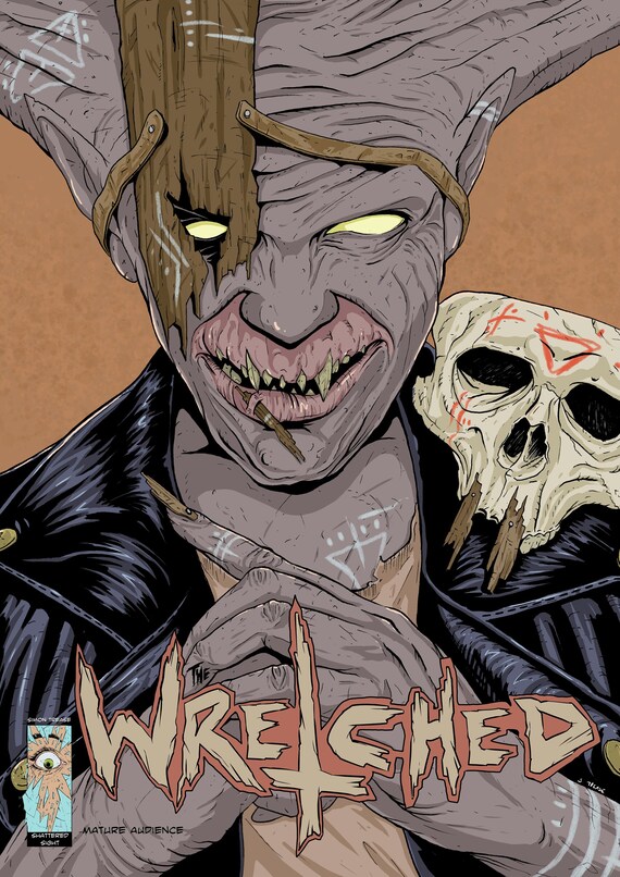 The Wretched Issue 1 Digital Download Comic by Simon Trease - Etsy
