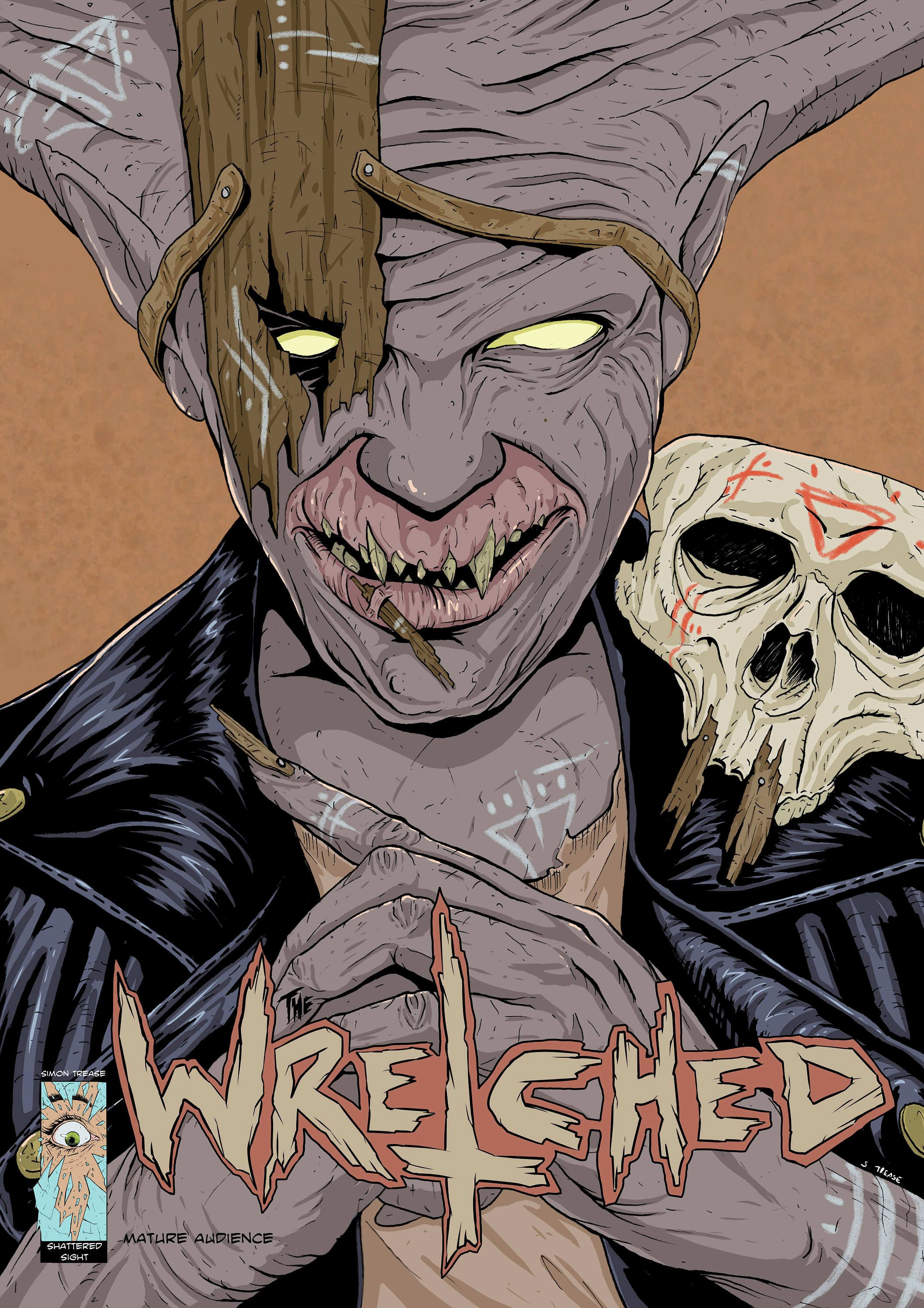The Wretched Issue 1, Digital Download Comic by Simon Trease - Etsy
