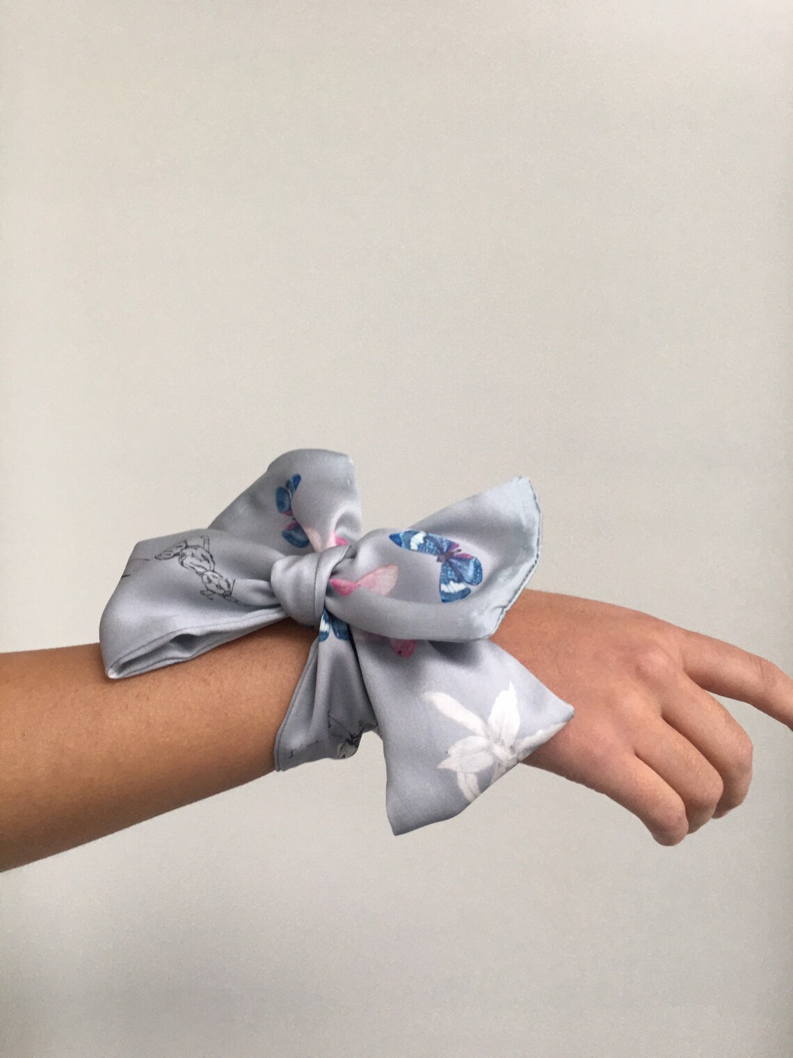 Skinny Silk Scarf Butterflies and Moths From the Amazonian Collection ...