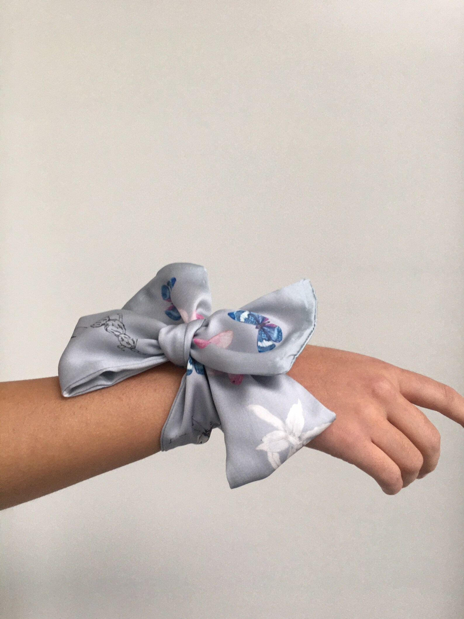 Skinny Silk Scarf Butterflies and Moths From the Amazonian Collection ...