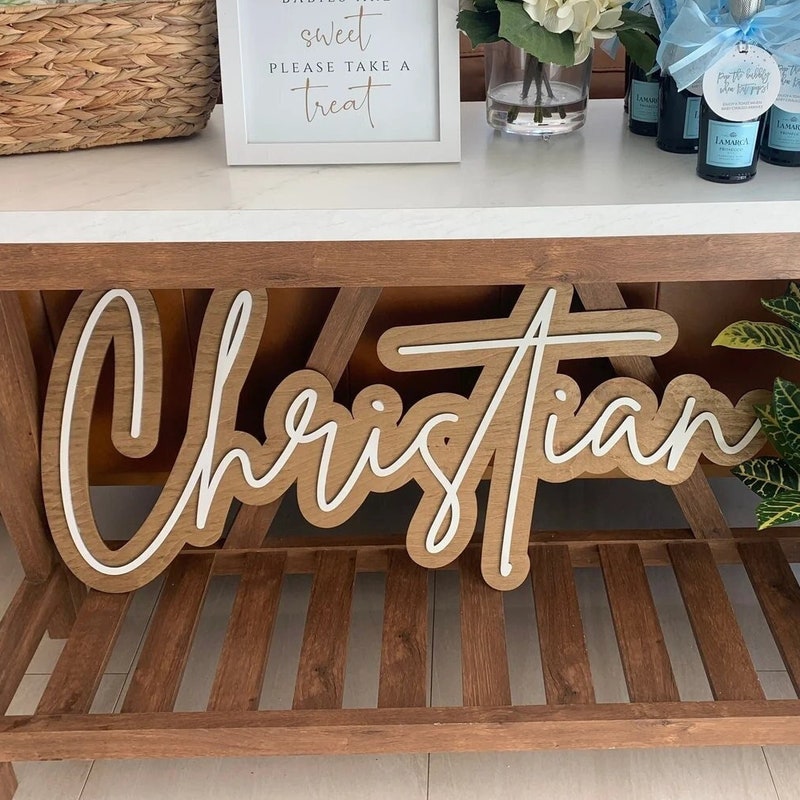 Large Name Sign - Etsy