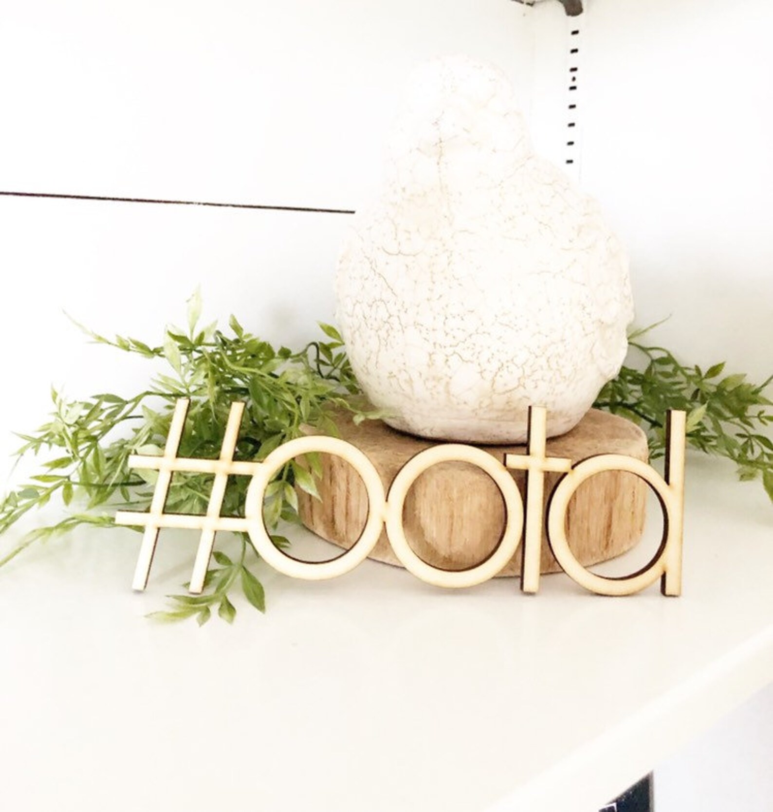 Ootd Wood Words Wood Word Cut Out Laser Cut Outfit of the - Etsy