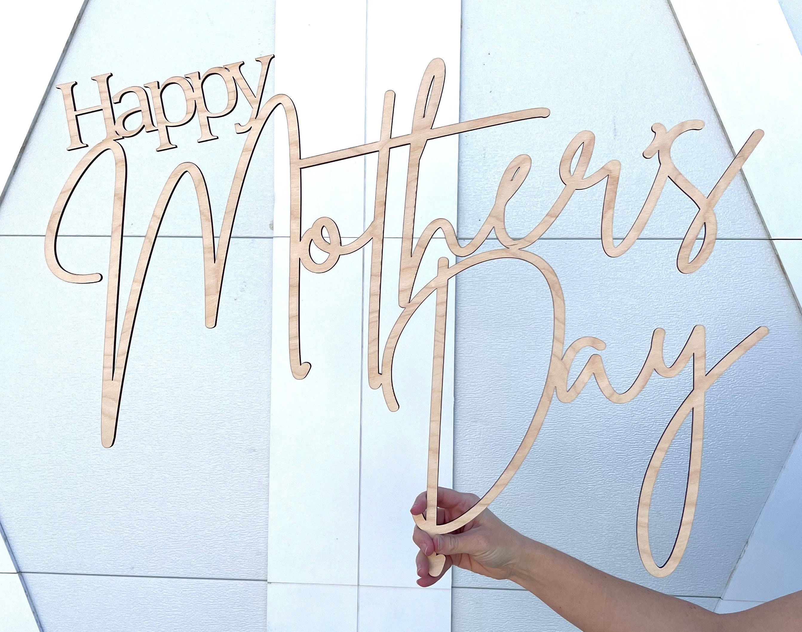Happy Mothers Day Sign Mothers Day Sign Mothers Day Decor | Etsy