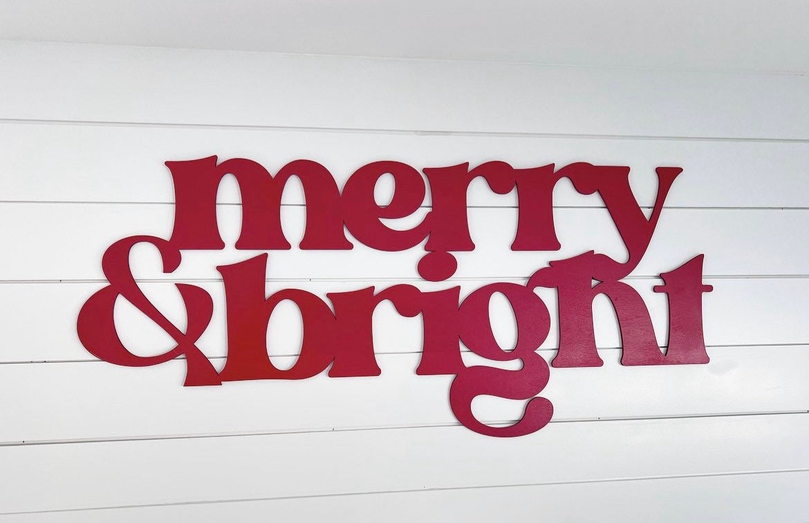 Gold Christmas Sign - Etsy