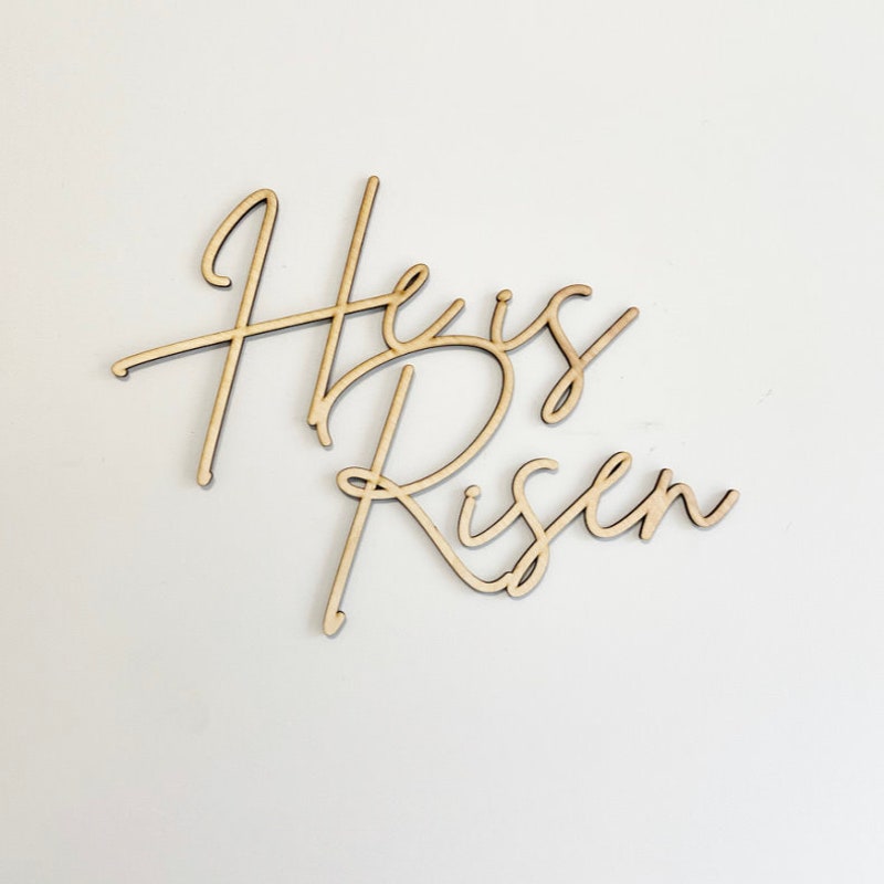 He is Risen Signs - Etsy