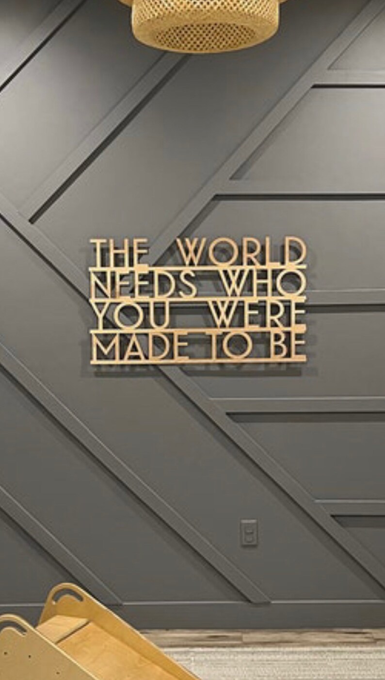 The World Needs Who You Were Made to Be Joanna Gaines | Etsy