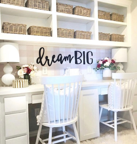 Dream BIG Wood Words Wood Word Cut Out Laser Cut - Etsy Canada