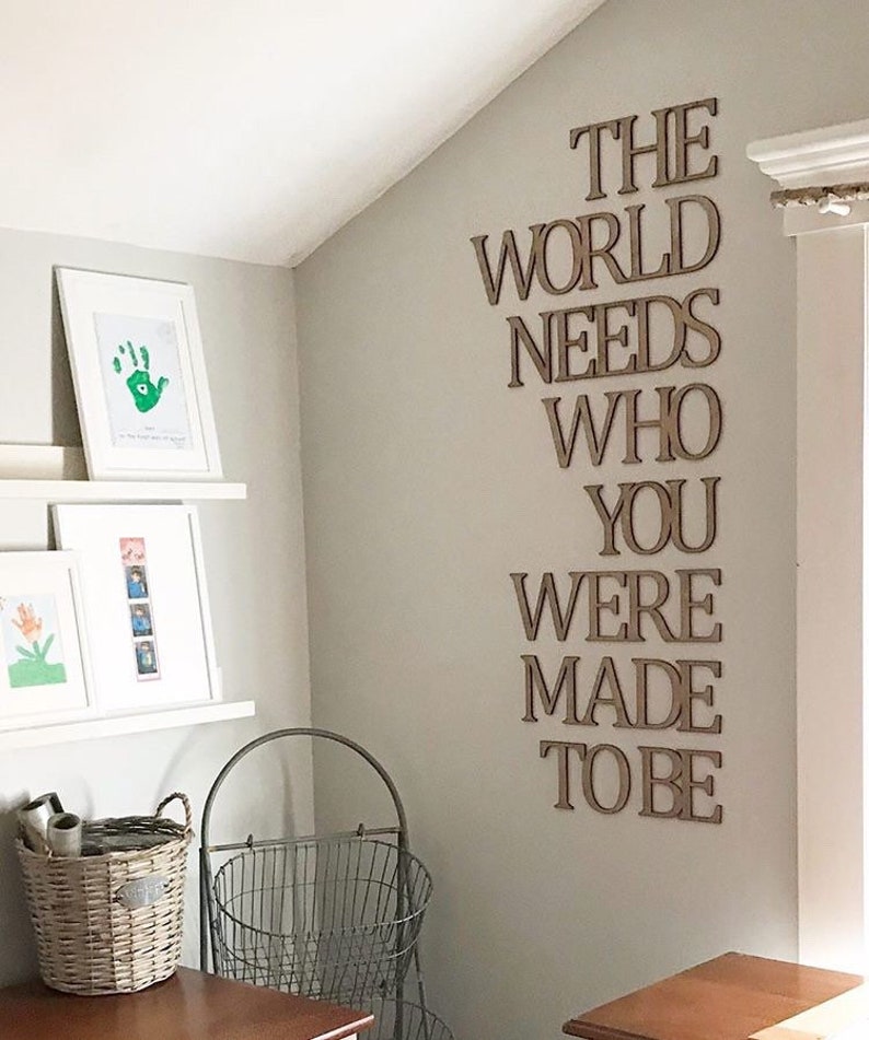 The world needs who you were made to be Joanna Gaines | Etsy