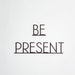 Be Present Wood Words Wood Word Cut Out Laser Cut Wall - Etsy