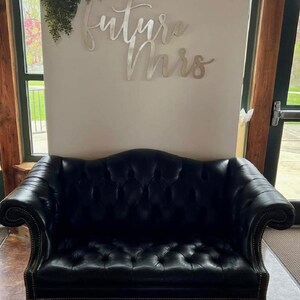 Future Mrs Sign Bridal Shower Backdrop Sign, Miss to Mrs Wood Sign ...