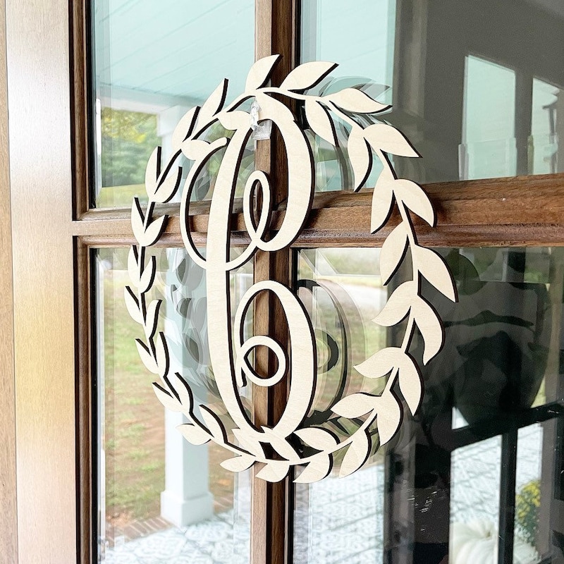 Front Door Monogram - Etsy