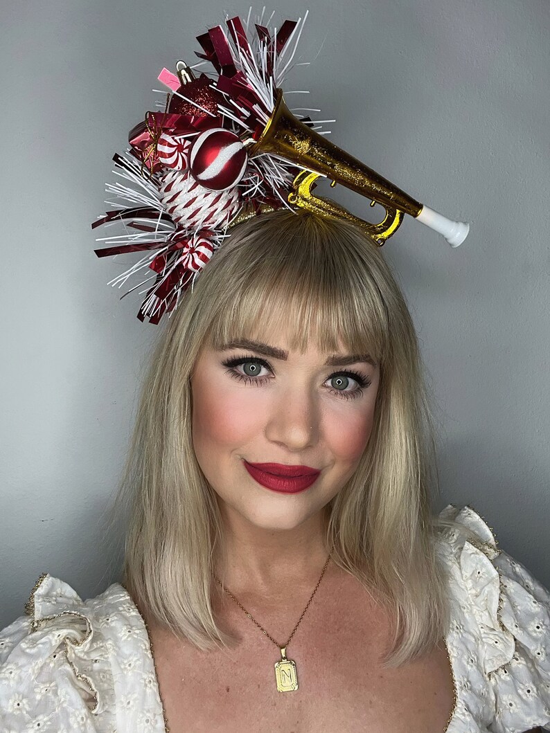 Custom Christmas Headpiece Holiday Headband Festive - Etsy