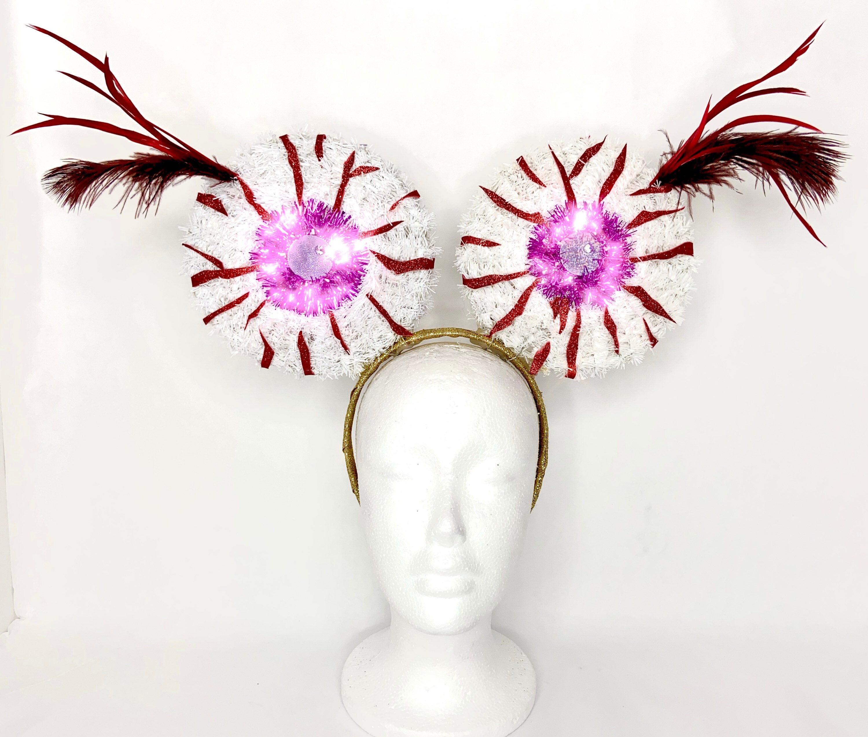 Monster Mash Eye Headpiece Headband Fascinator for Halloween - Etsy