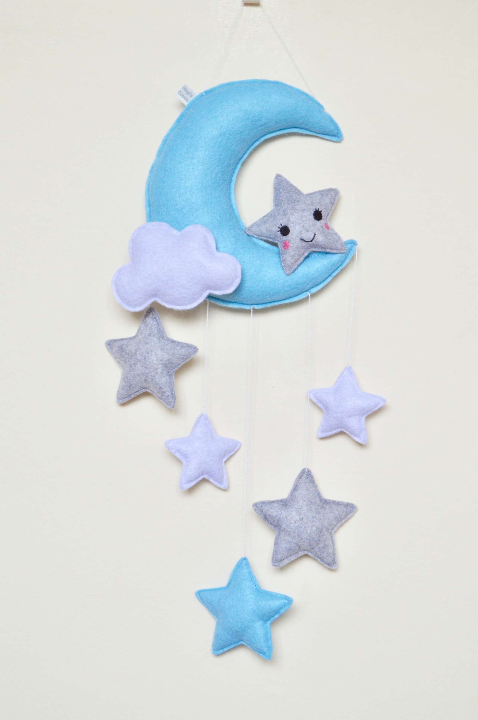 Moon baby mobile Star mobile Moon nursery mobile Star baby | Etsy