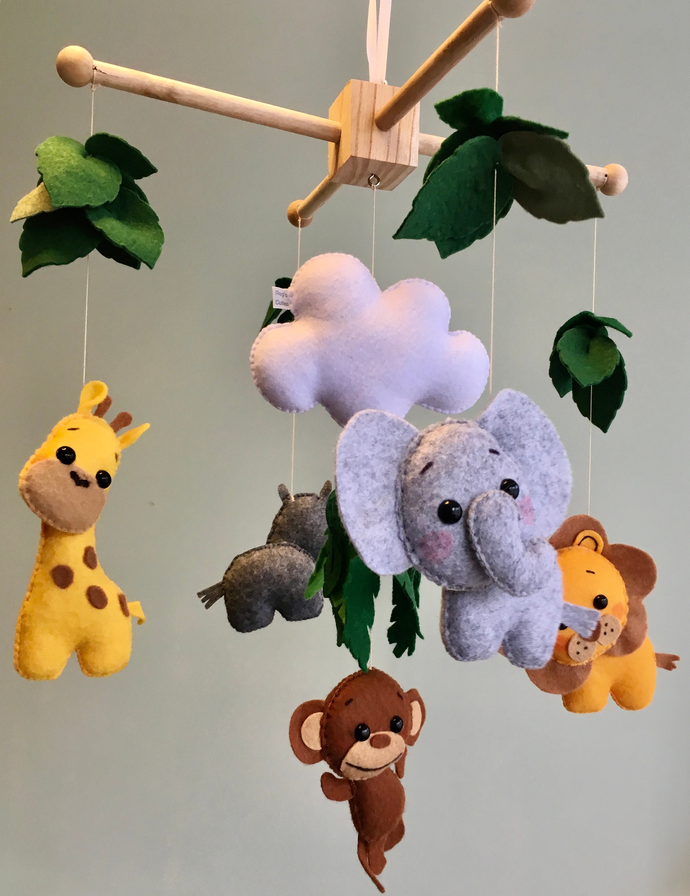 Safari Mobile Jungle Mobile Animal Mobile Woodland Mobile | Etsy UK