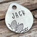 Pet Id Tag, Dog Tags, Dog Tags for Dogs, the Jack Pine, Pine Cones ...