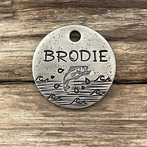 Dog Tag, Dog Tags for Dogs, Dog Tags, Pet Id Tag, Dog Tag With Fish ...