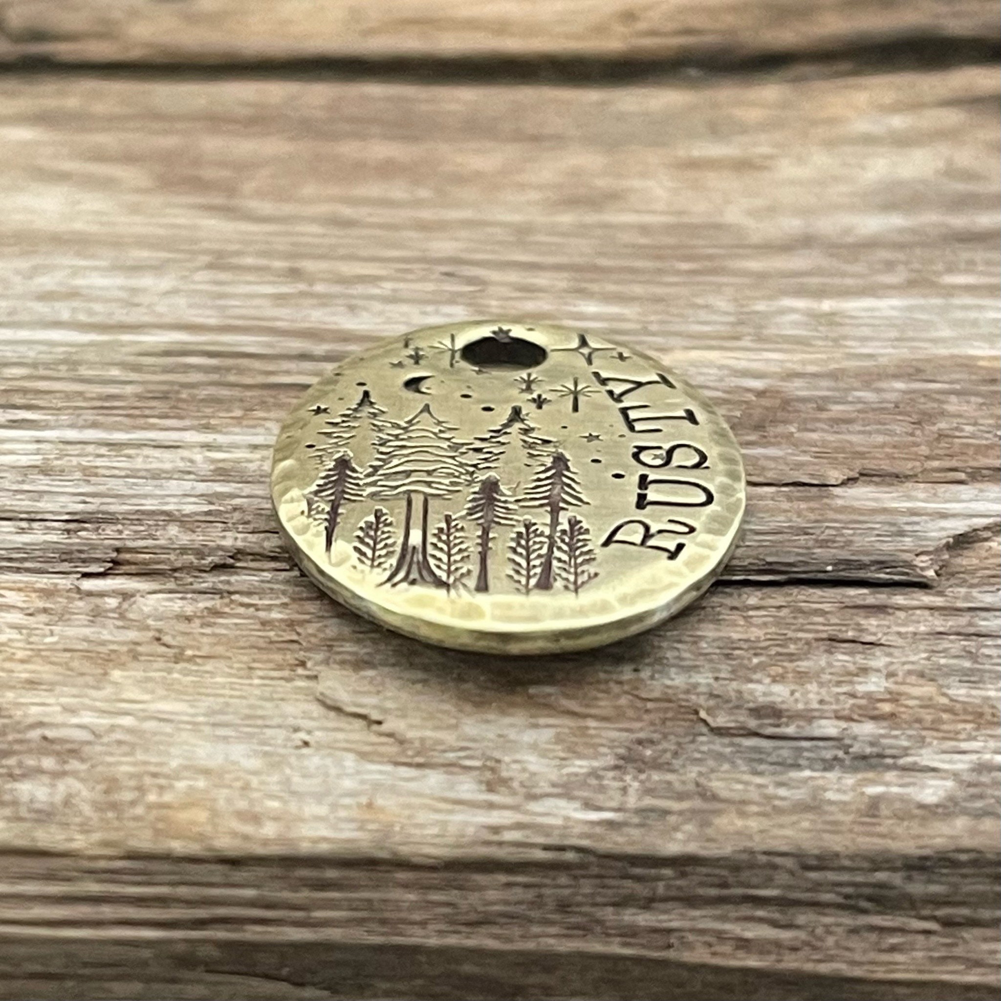 Mini Dog Tag Dog Tags for Dogs Mini Oval Dog Tag | Etsy