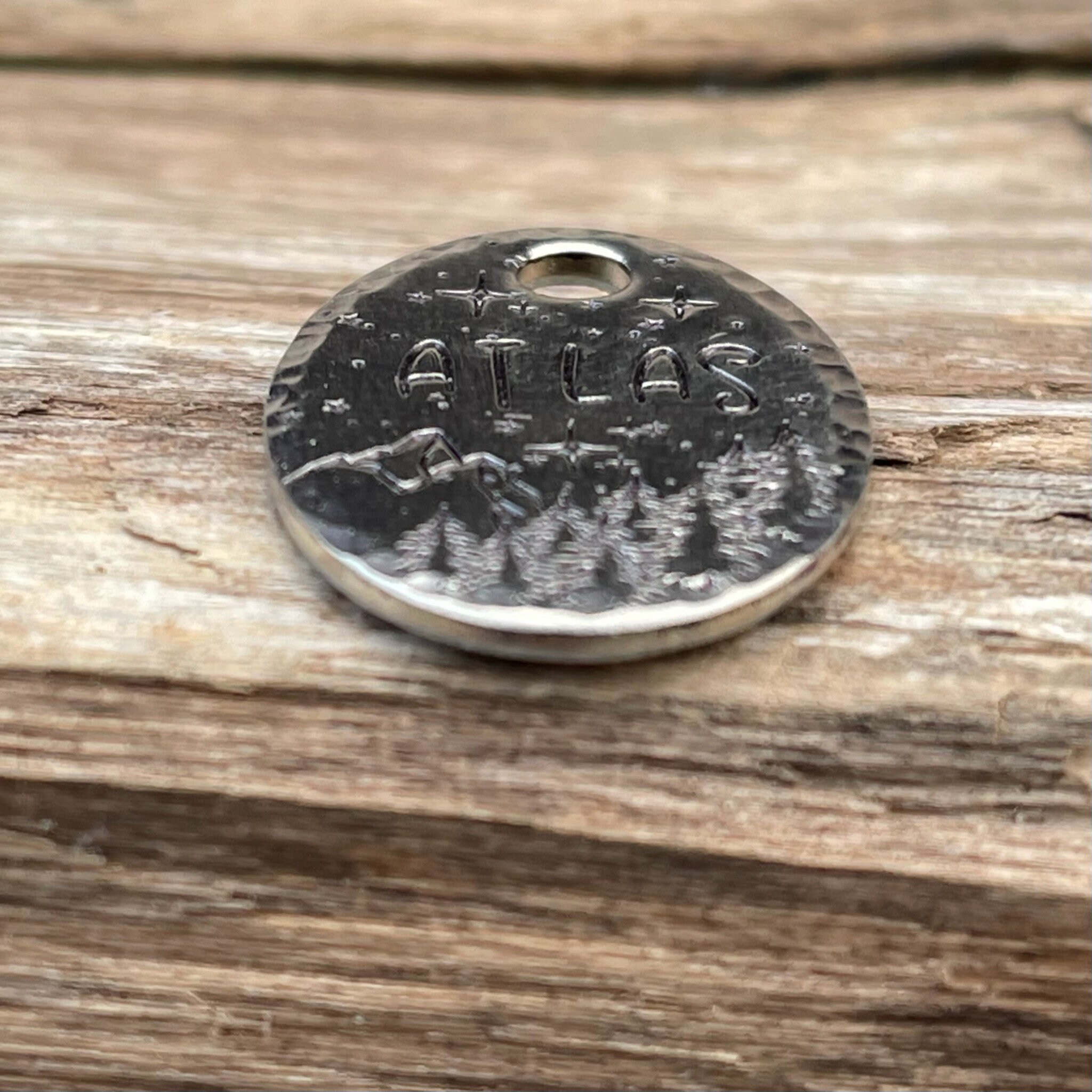 Mini Dog Tag Dog Tags for Dogs Oval Dog Tag Personalized | Etsy