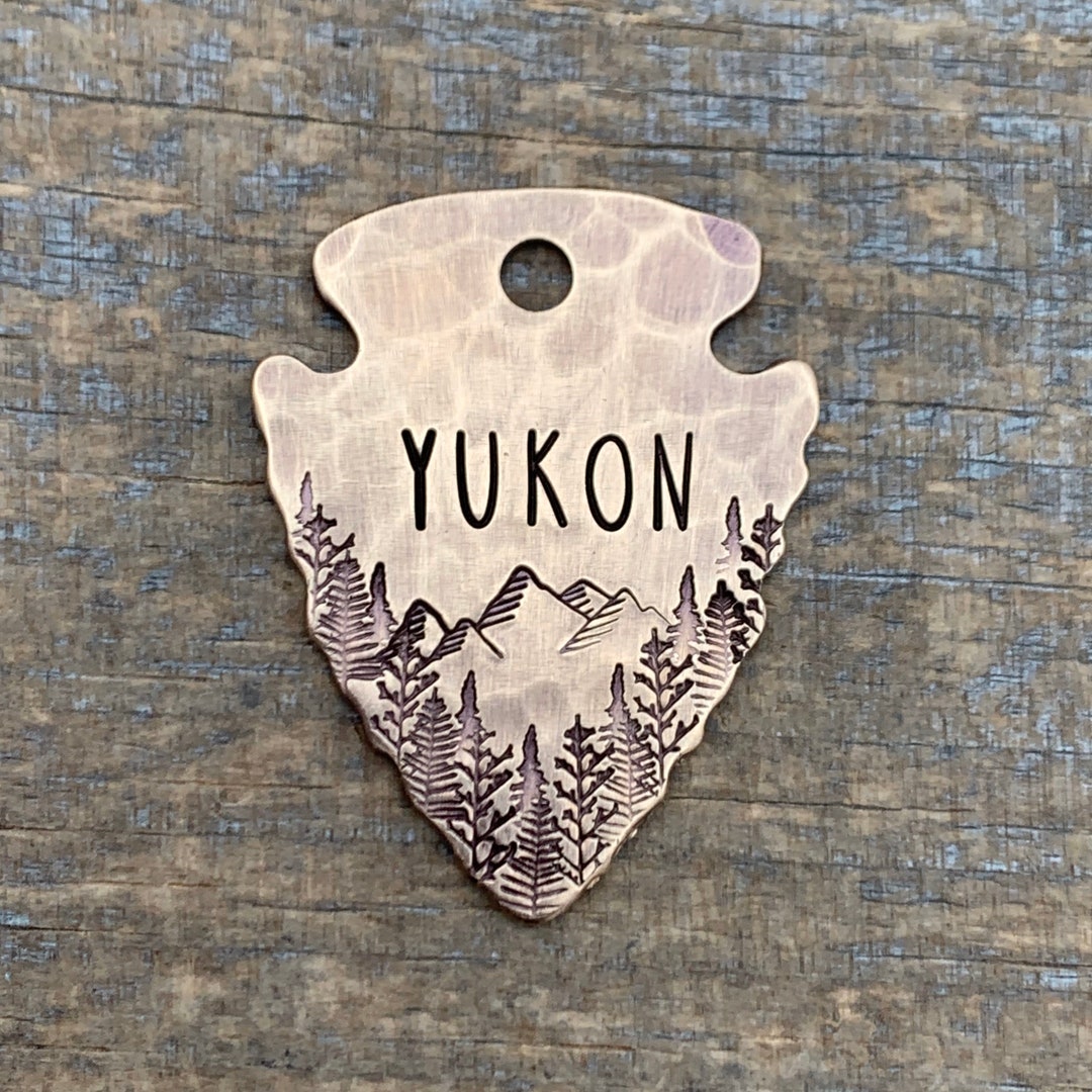 Arrowhead Dog Tag, Pet ID Tag, Dog Tag, Dog Tag for Dogs, the Mountain ...
