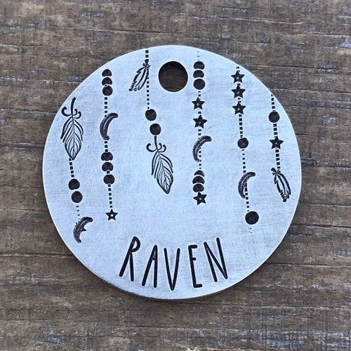 Pet ID Tag Dog Tag Dog Tags for Dogs Dog Tags Roos Ridge | Etsy