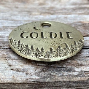 Dog Tag, Dog Tag for Dogs, Trees Dog Tag, Pet Id Tag, Dog ID Tag, the ...