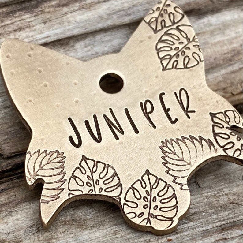 Dog Tag for Dogs, Dog Tag, Fox Shaped Dog Tag, Dog Tag With Mountains ...