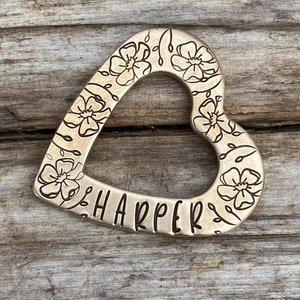 Dog Tag, Dog Tags for Dogs, Washer Dog Tag, Personalized Dog Tag, Pet ...