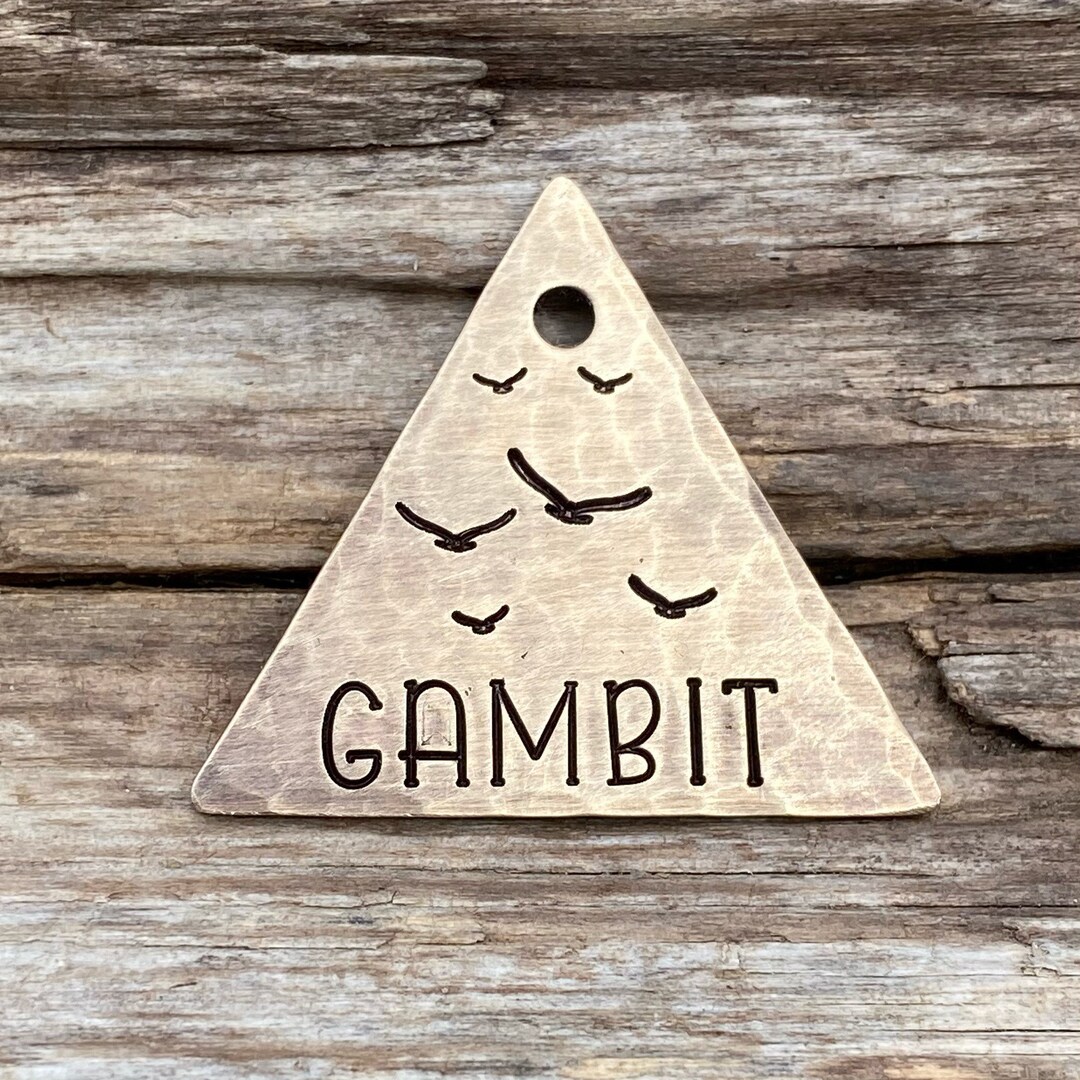 Pet ID Tag, Dog Tag, Dog Tags for Dogs, Dog Tags, the Bird’s Gambit ...