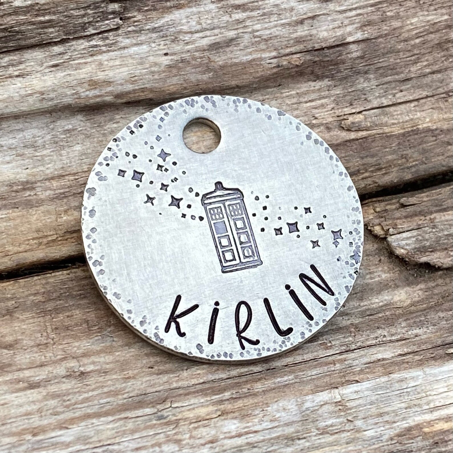 Dog Tag, Dog Tags for Dogs, Dog Tags, Pet Id Tag, the Tardis, Phone ...