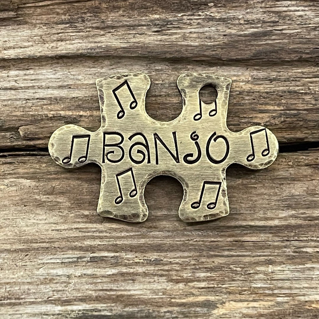 Dog Tags, Dog Tags for Dogs, Jigsaw Musical, Dog Tag With Music Notes ...