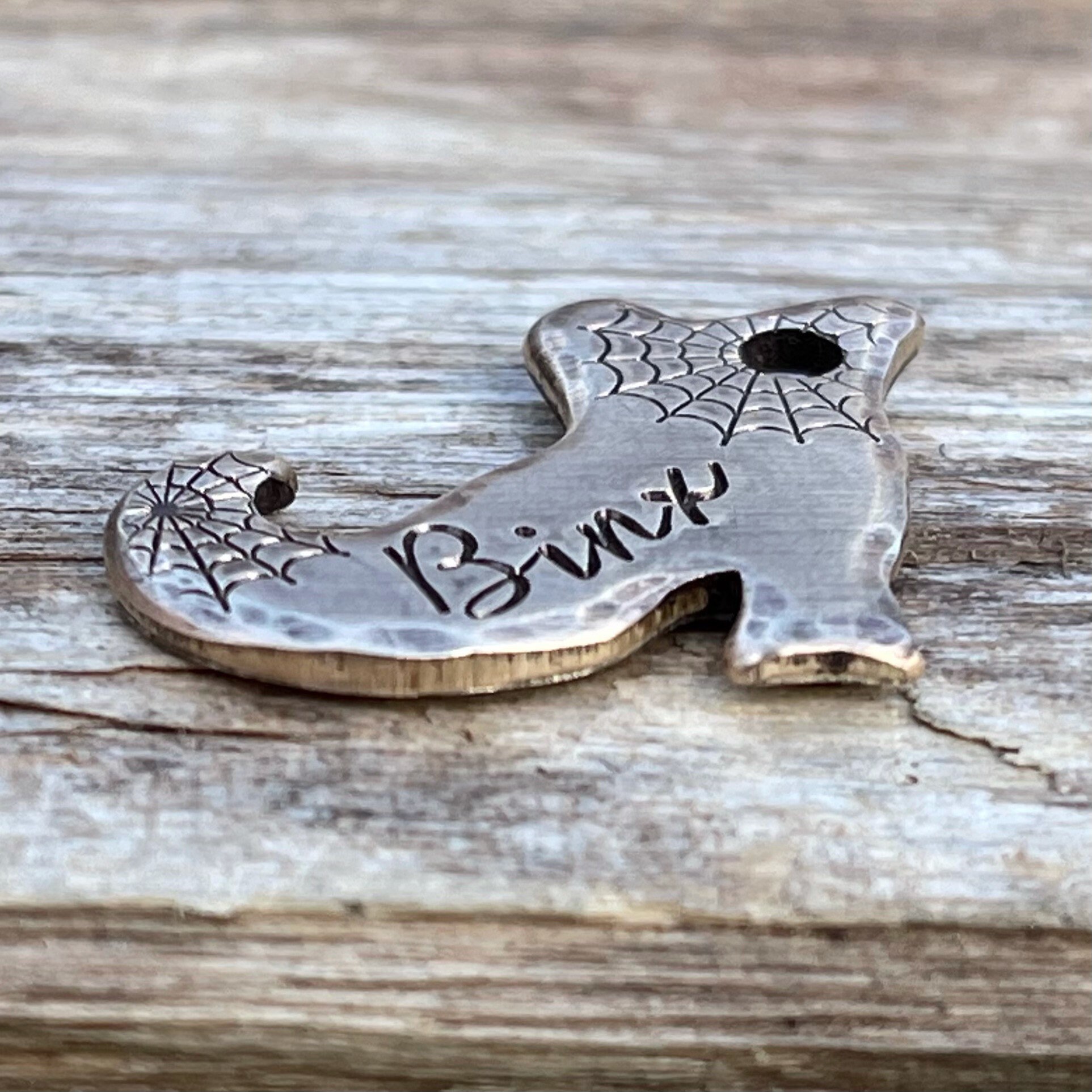 Mini Dog Tag Dog Tag for Dogs Witchs Boot Dog Tag Puppy | Etsy