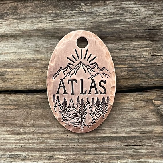 Mini Dog Tag Dog Tags for Dogs Oval Dog Tag Personalized - Etsy