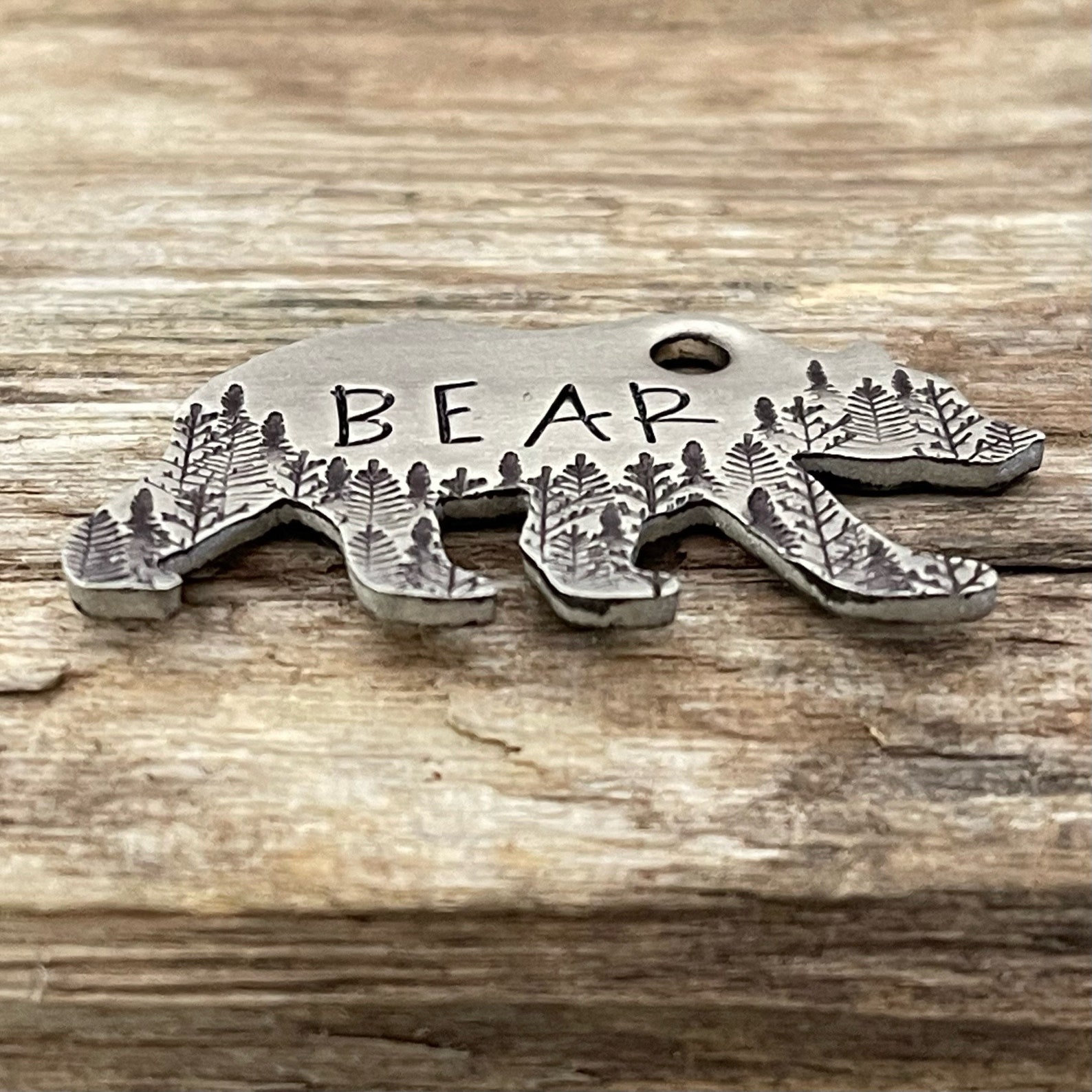 Dog Tag for Dogs Dog Tag Bear Shaped Dog Tag Dog Tag - Etsy