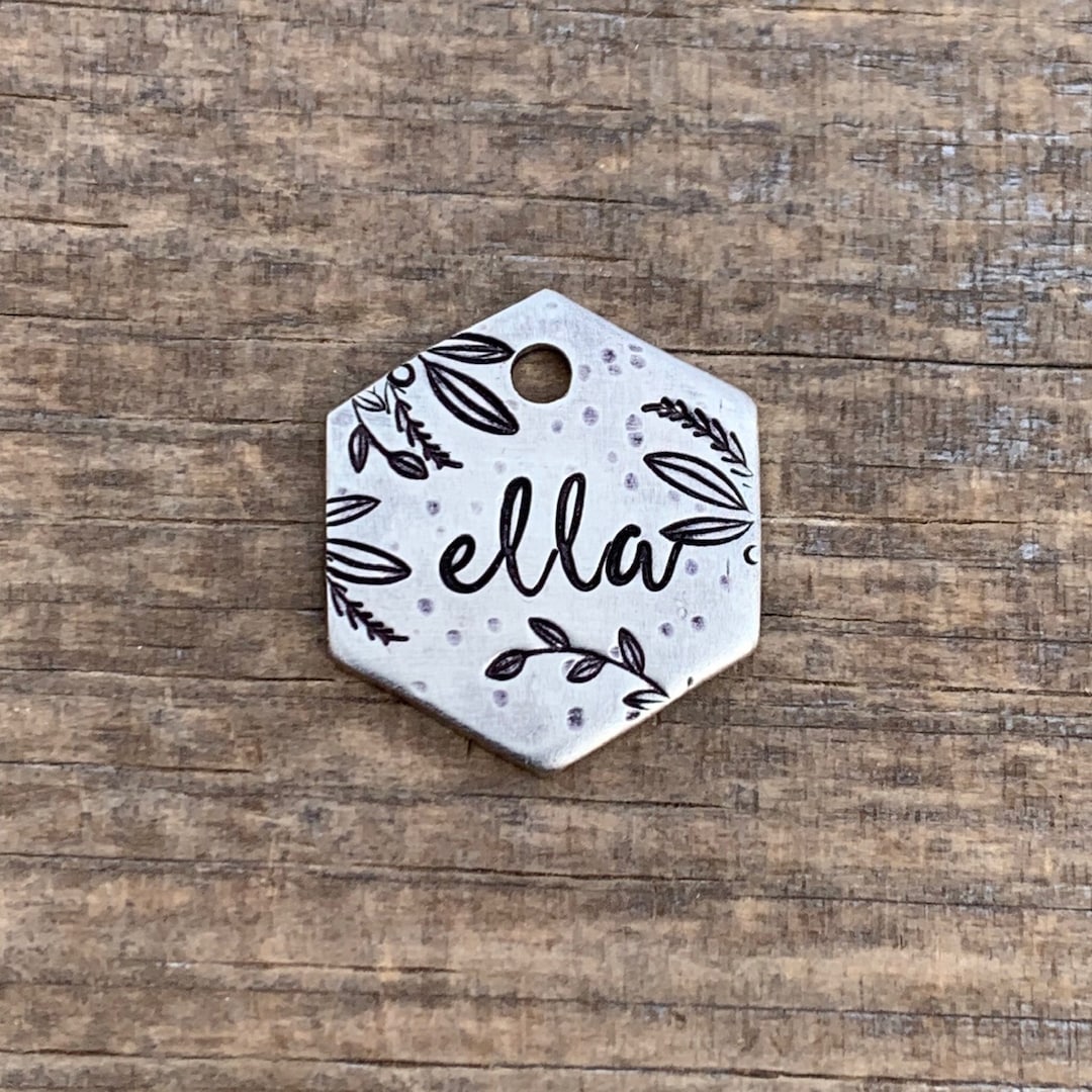 Mini Dog Tag, Pet Tag, the Grove, Mini Tag, Personalized Dog Tag, Cat ...