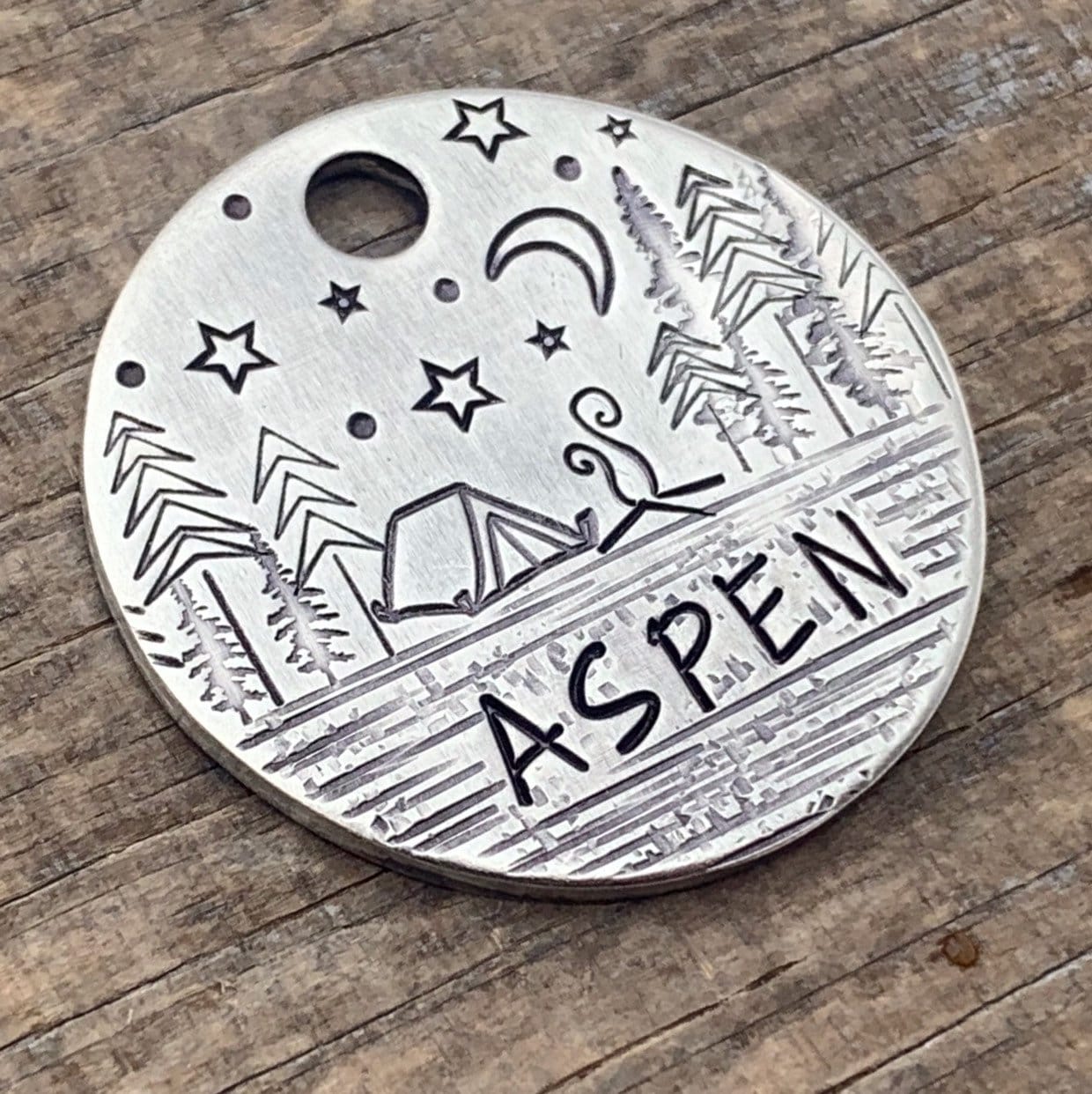Dog Tag Camper Dog Tag Adventure Personalized Dog Tag Pet | Etsy